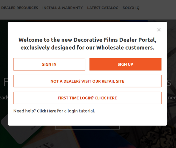Dealer Portal Login Tutorial